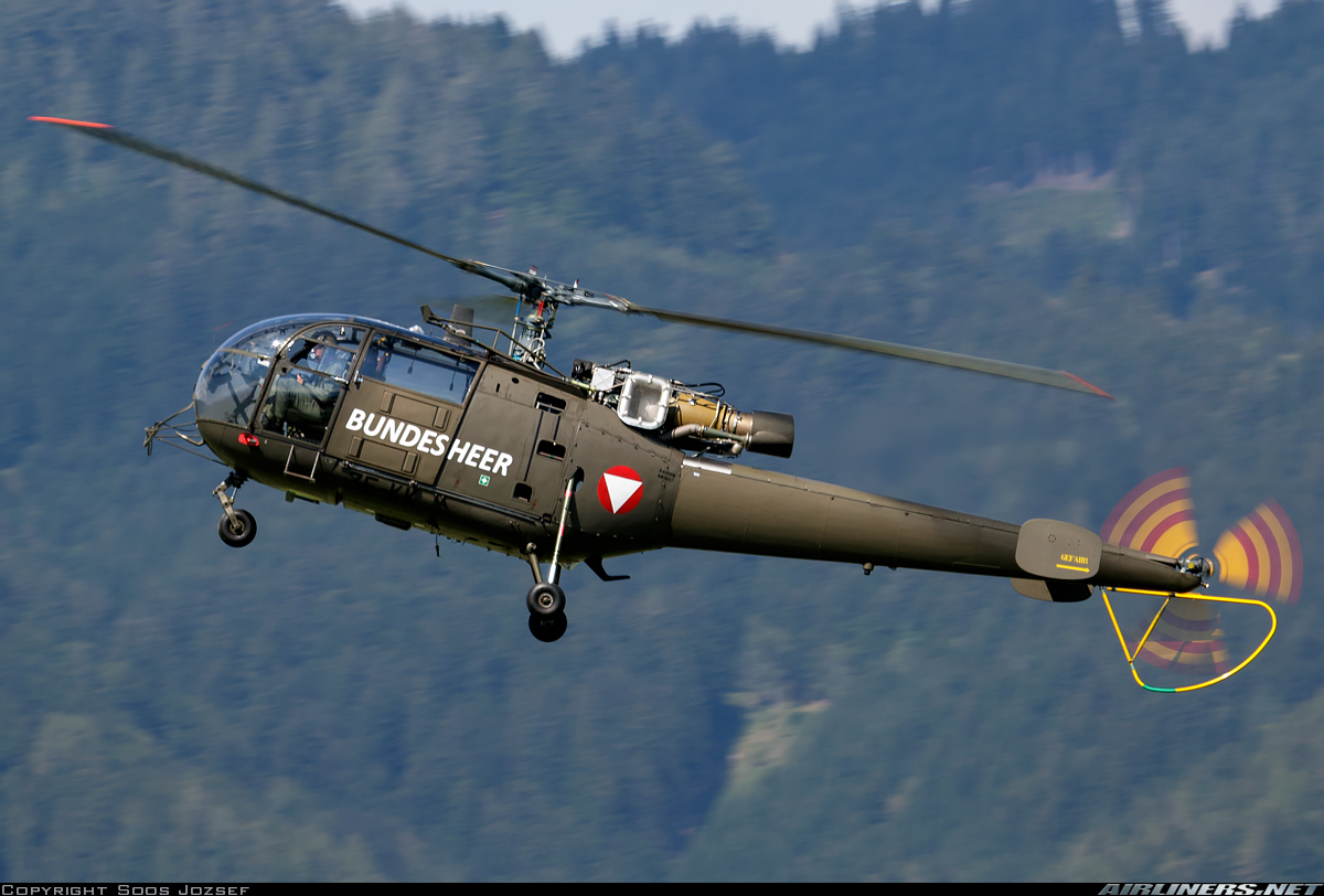 Aerospatiale Sa 316b Alouette Iii Austria Air Force Aviation
