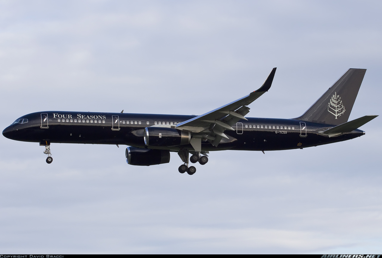 Boeing 757 2k2 Four Seasons Tag Aviation Aviation Photo 2820412