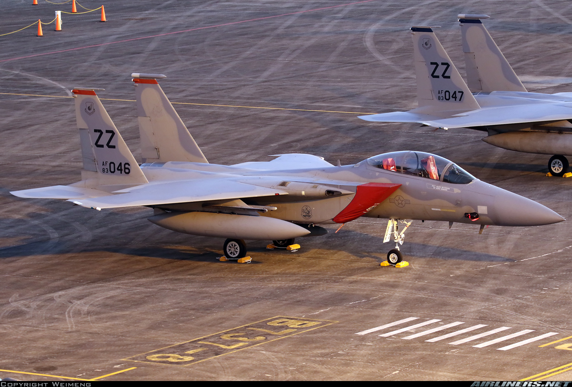 Mcdonnell Douglas F 15d Eagle Usa Air Force Aviation Photo